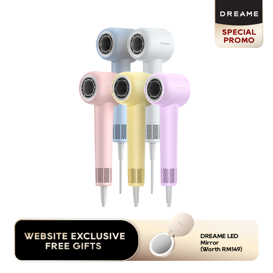 Dreame Hair Gleam | Best Value Hair Dryer | Dreame Malaysia